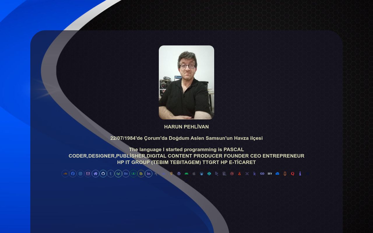 CODER,DESIGNER,PUBLİSHER,DIGITAL CONTENT PRODUCER FOUNDER CEO ENTREPRENEUR